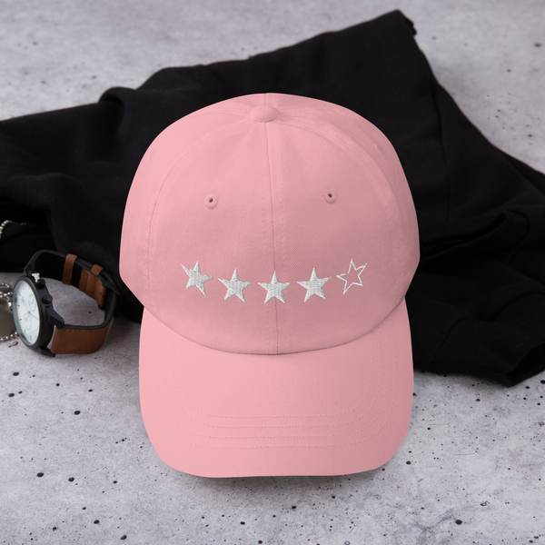 Metokur Hat 4/5 Stars - (All White Stars)